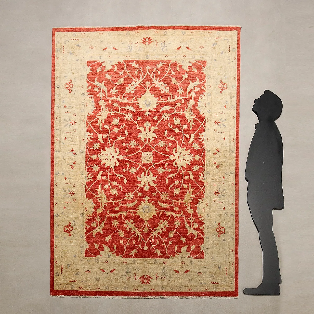 Herat wool carpet, fine knot, handmade, 20th century | intOndo