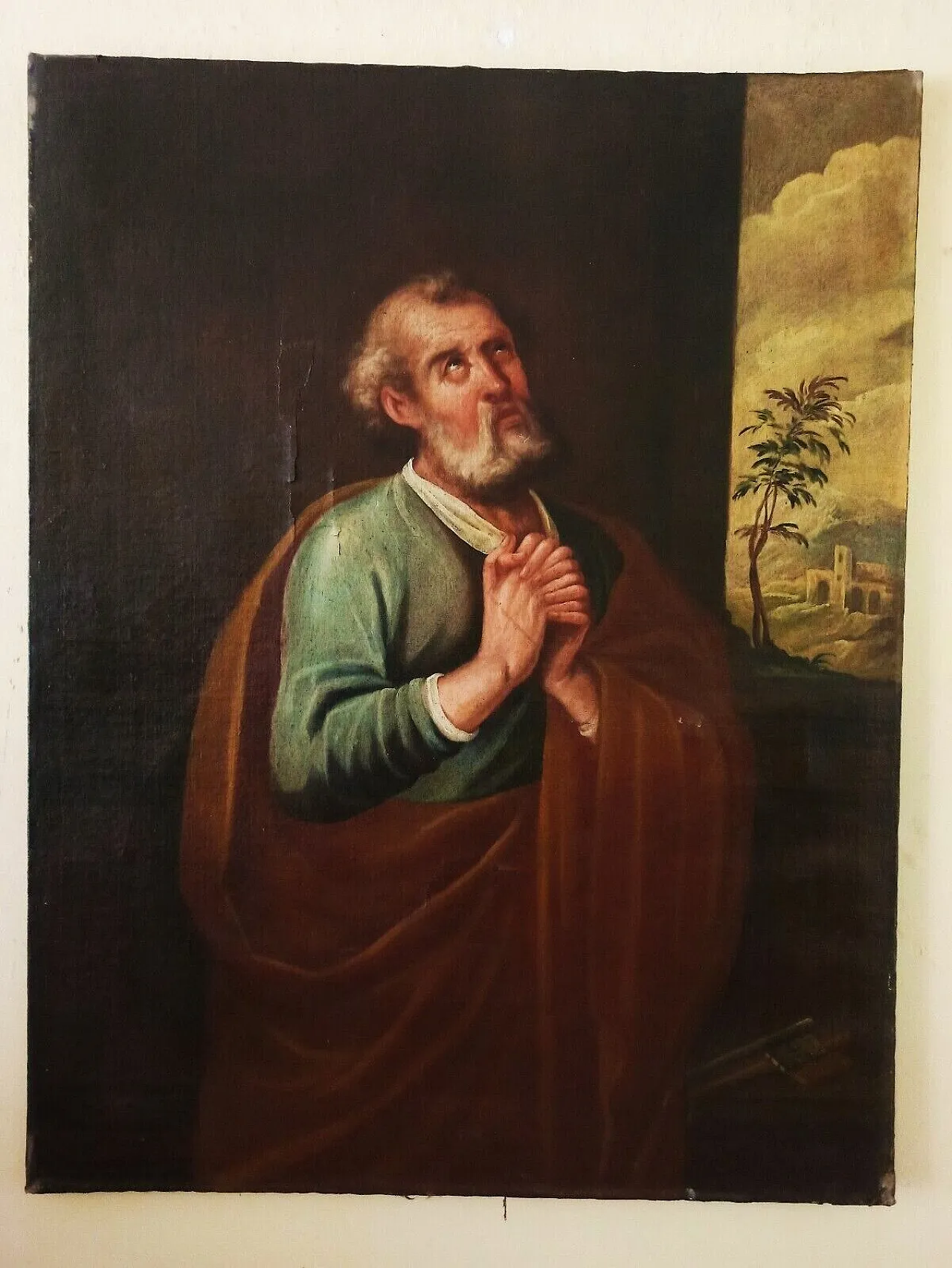Saint Peter, oil on canvas, early 17th century | intOndo